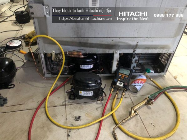 Thay Block Tủ lạnh Hitachi Nội Địa - Những Điều Cần Biết - BẢO HÀNH HITACHI